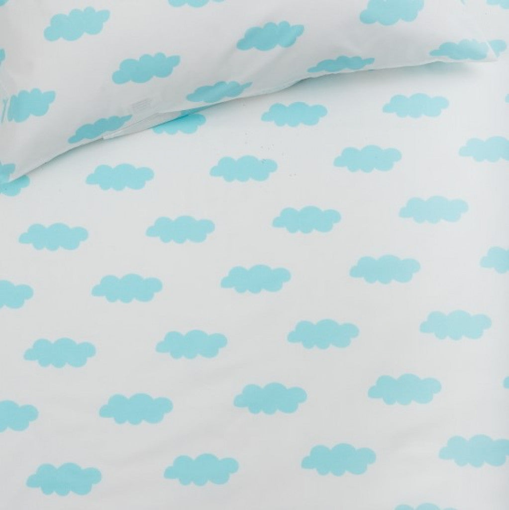 Organic Clouds Crib Sheet | littleweststreetglobal